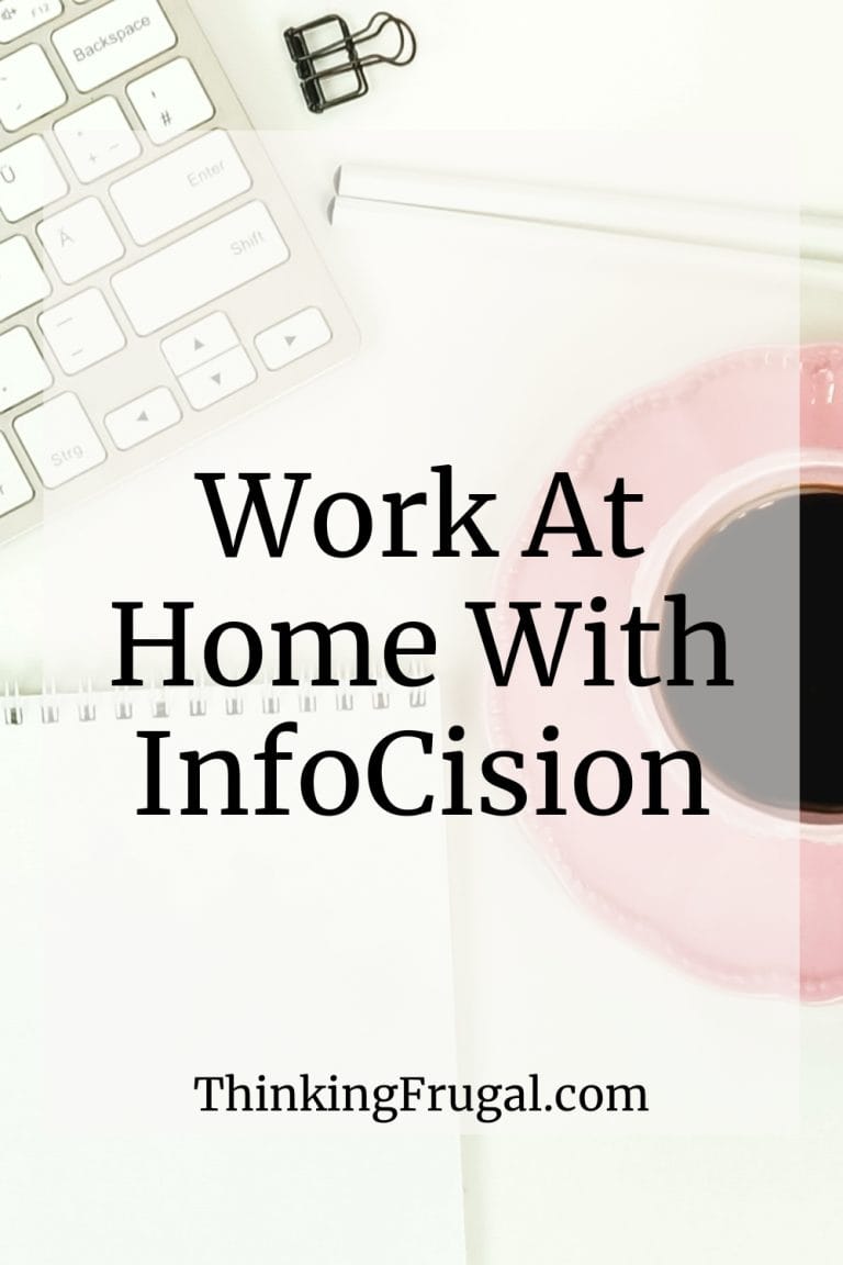 Work at Home With InfoCision - Thinking Frugal