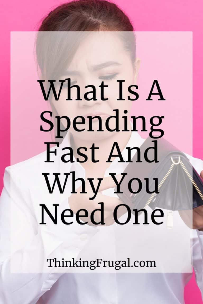 What is a Spending Fast and Why You Need One - Thinking Frugal